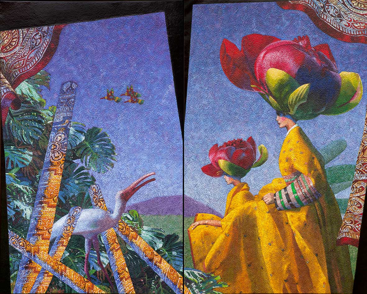 Yves Clerc, artiste peintre contemporain vivant, peintures, dessins